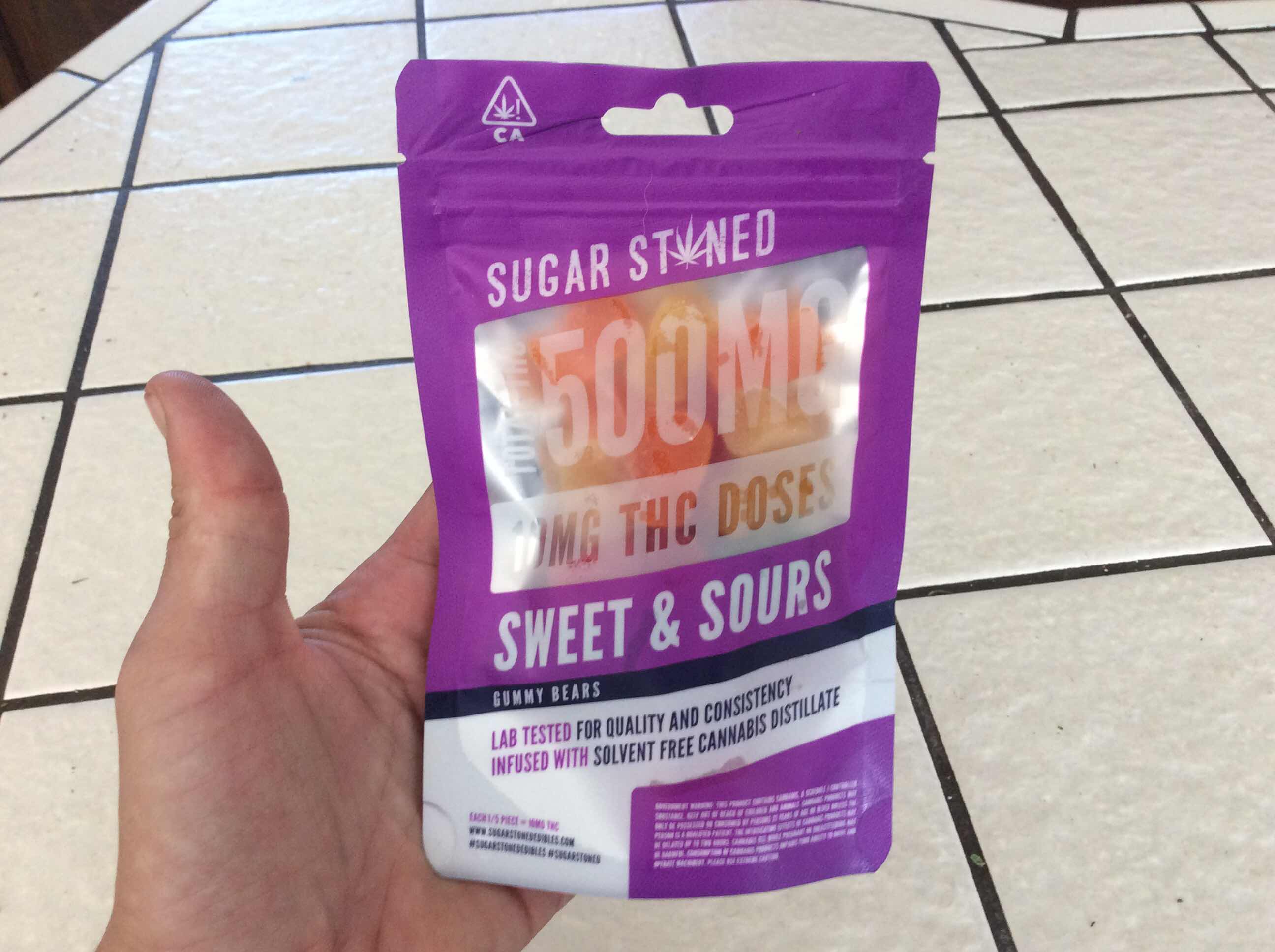 Sugar Stoned - Gummy. Bears 500mg - Tehachapi Dispensary Delivery - MJ ...